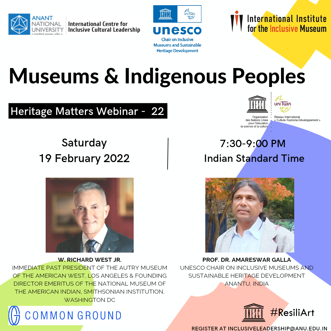 Heritage Matters Webinar 22 | Museums and Indigenous Peoples | 19 ...