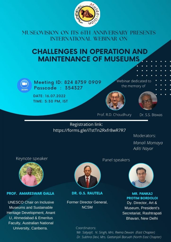 Challenges in Operation & Maintenance of Museums | 16 July 2022 | 5:30 ...